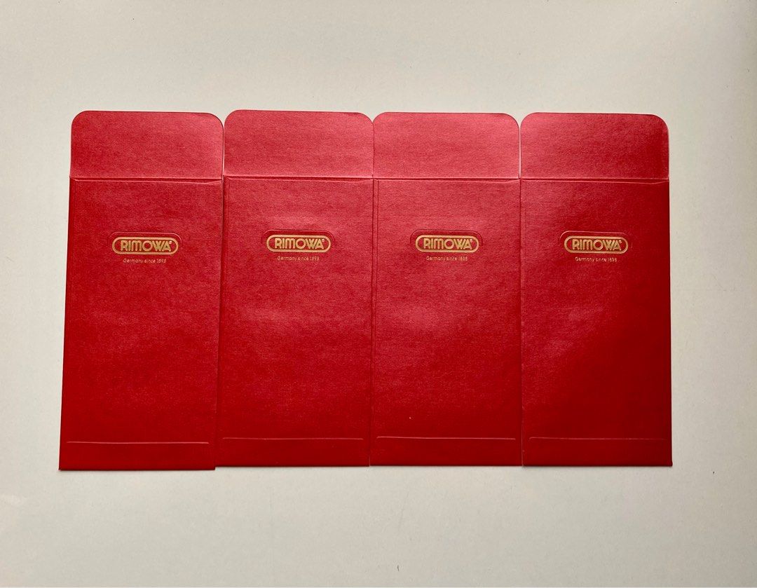 Rimowa Red Packet Angpau Shinning - 4 pieces, Hobbies & Toys ...