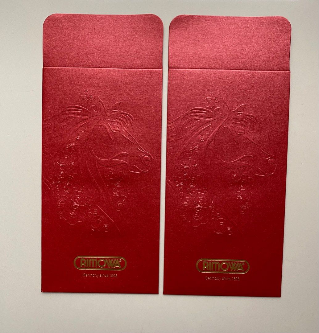Rimowa Red Packet Angpau Shinning - 4 pieces, Hobbies & Toys ...