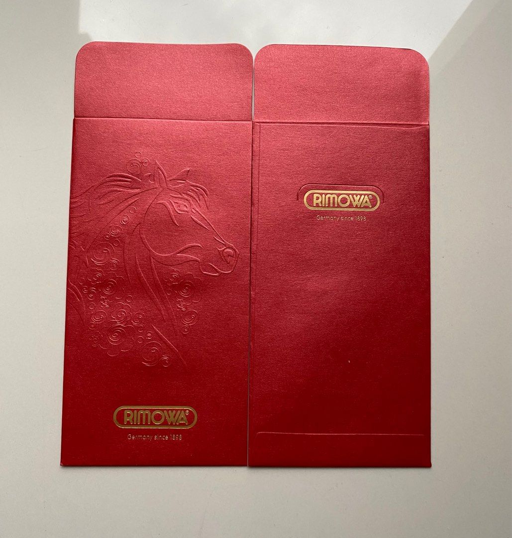 Rimowa Red Packet Angpau Shinning - 4 pieces, Hobbies & Toys ...