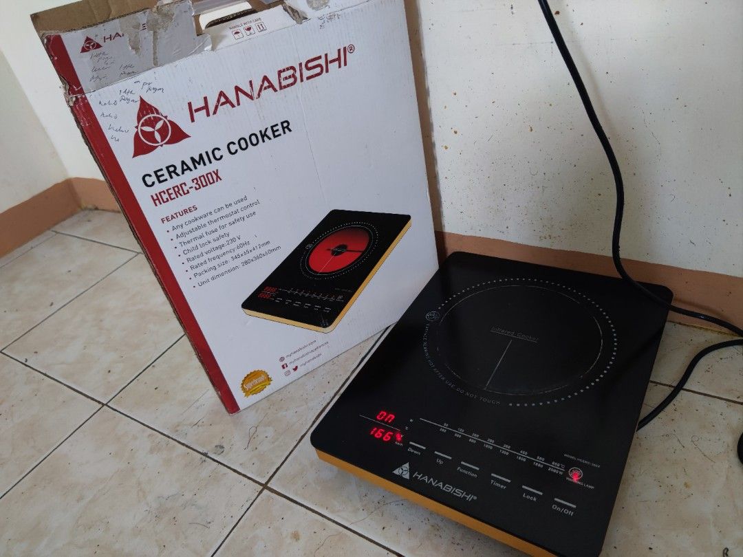 RUSH HANABISHI CERAMIC INFRARED COOKER MEET UP CALASIAO WITH BOX, TV ...