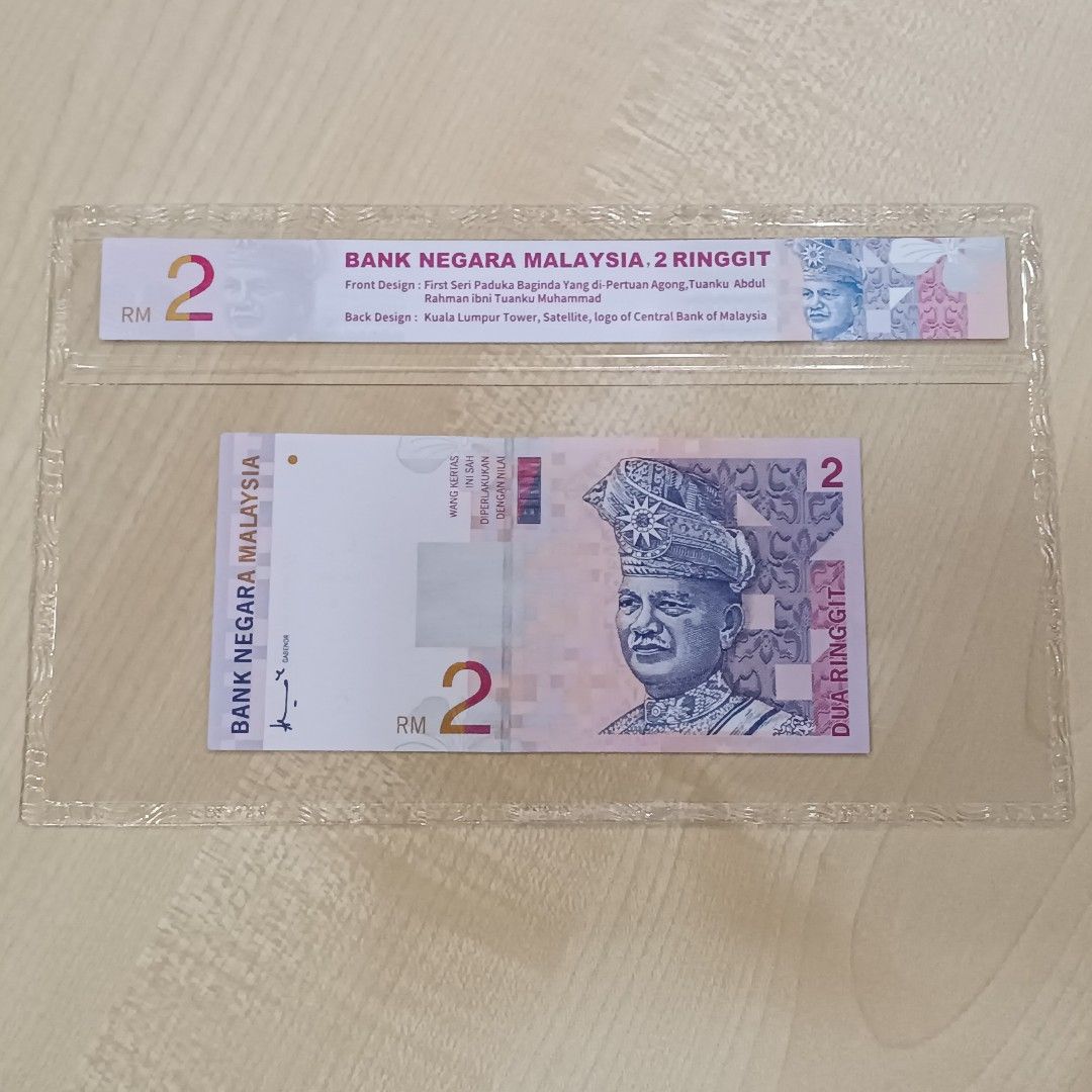 S8 Rm2 WANG KERTAS UNC 2 Ringgit, Hobbies & Toys, Collectibles ...