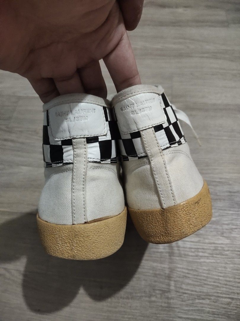 SAINT LAURENT PARIS - S/S 16 - " Surf Sound " - Checkered Canvas ...