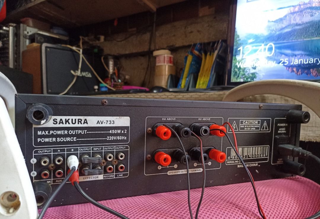 Sakura 733 amplifier, Audio, Soundbars, Speakers & Amplifiers on Carousell