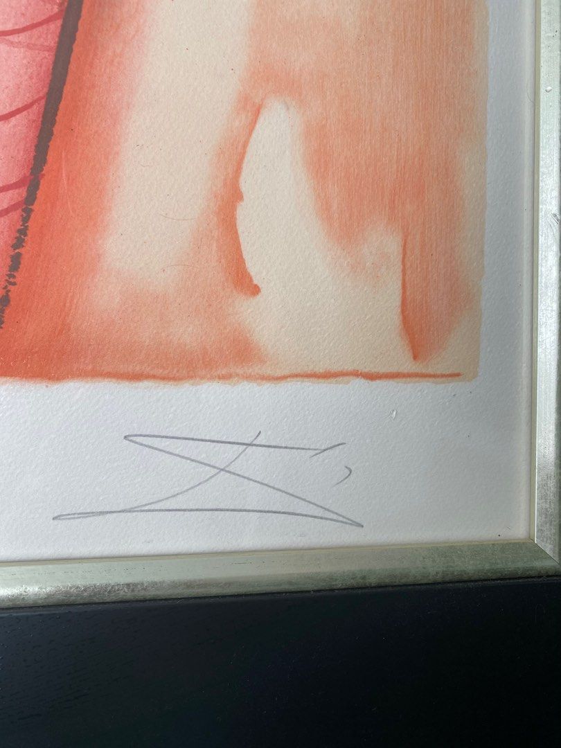Salvador Dali artist proof. Hand signed, Hobbies & Toys, Stationery ...