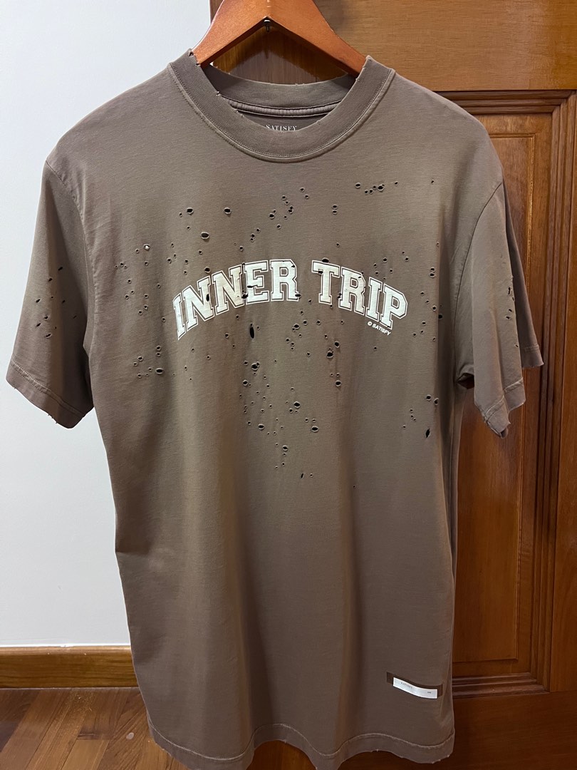 Satisfy Running Moth Tech Inner Trip T Shirt, Men's Fashion, Activewear ...