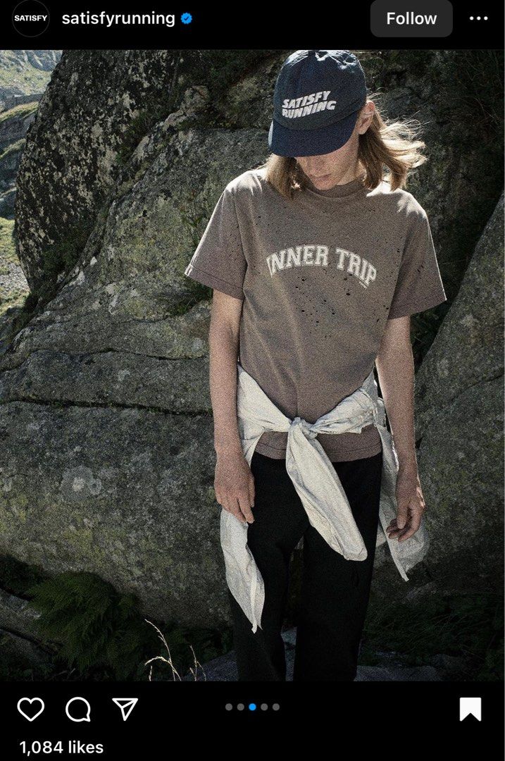 Satisfy Running Moth Tech Inner Trip T Shirt, Men's Fashion, Activewear ...