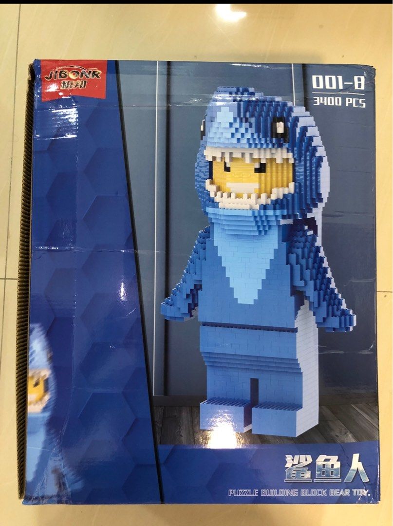 Shark man Lego, Hobbies & Toys, Stationery & Craft, Handmade Craft on ...