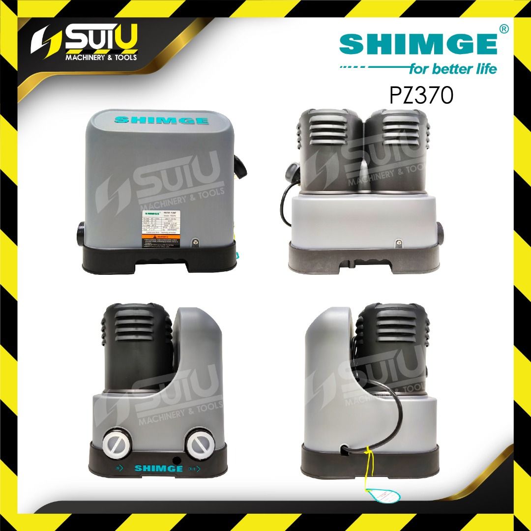SHIMGE PZ370 0.5HP Self-Priming Water Pump / Pam Air 0.37kW 3000RPM ...