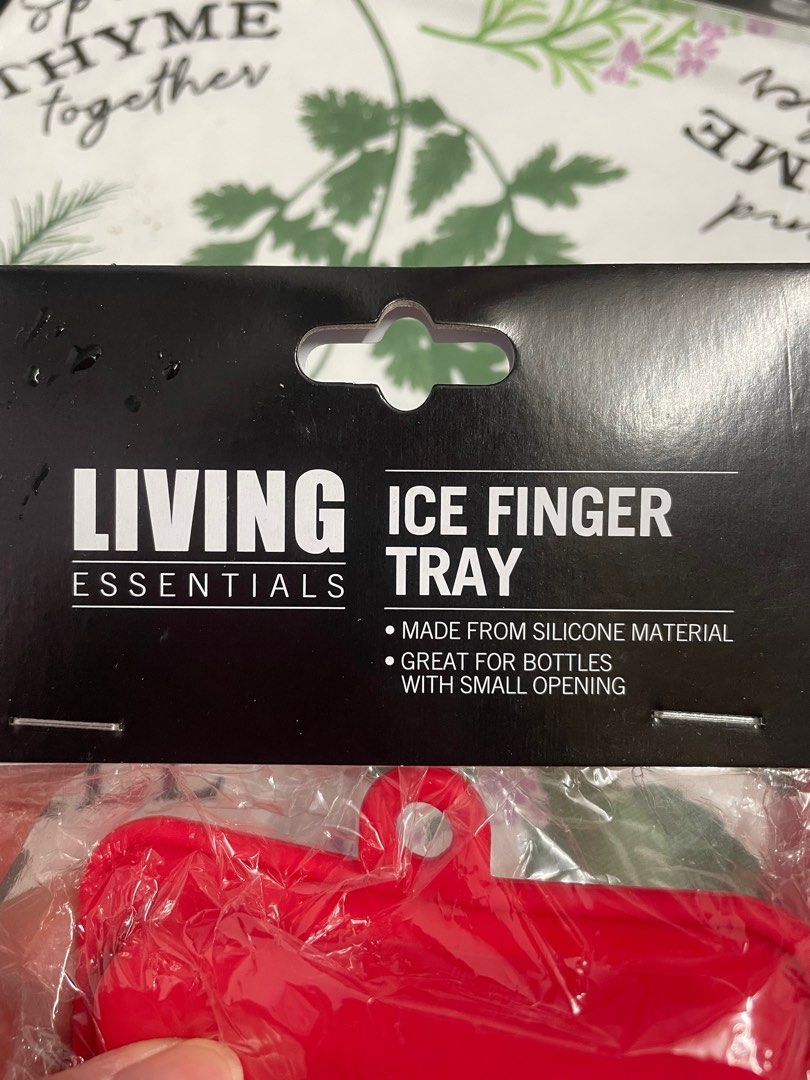 Silicone Ice Finger Tray, Furniture & Home Living, Kitchenware ...