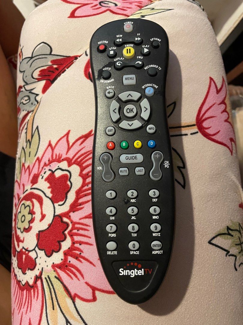 Singtel mio tv remote, TV & Home Appliances, TV & Entertainment, TV ...