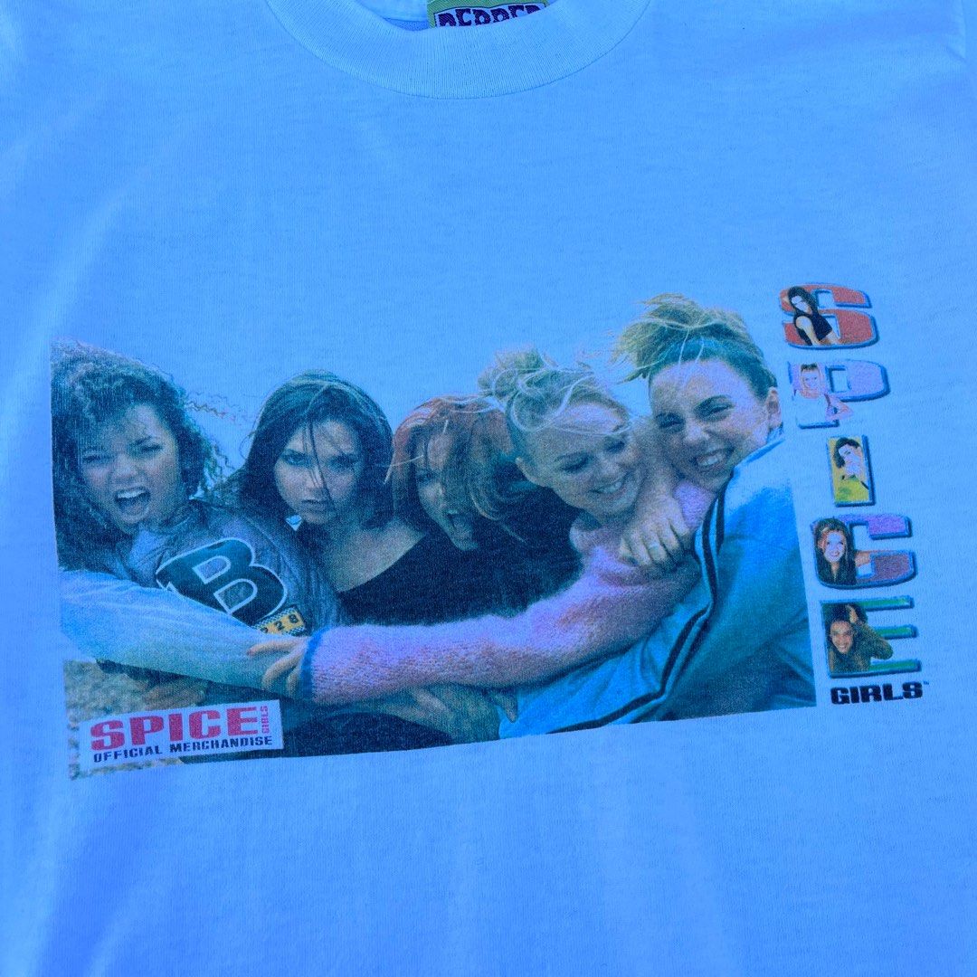 SPICE GIRLS VINTAGE OFFICIAL MERCHANDISE, Men's Fashion, Tops & Sets, Tshirts & Polo Shirts on ...