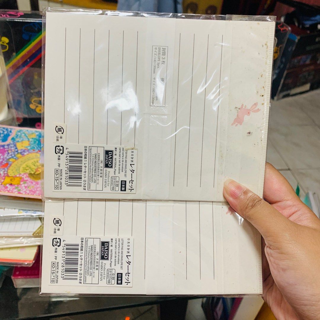 Stationery letter Random designs envelope letter, Hobbies & Toys ...