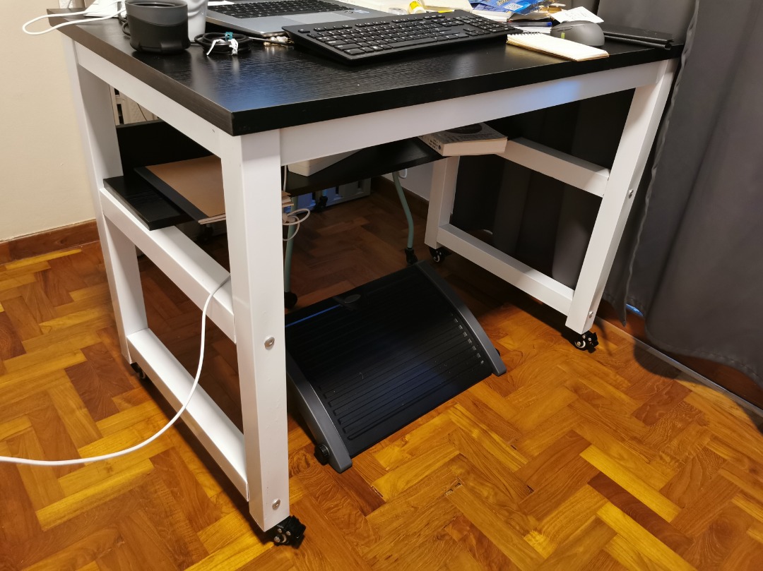 Movable Study table and chair, Furniture & Home Living, Furniture ...