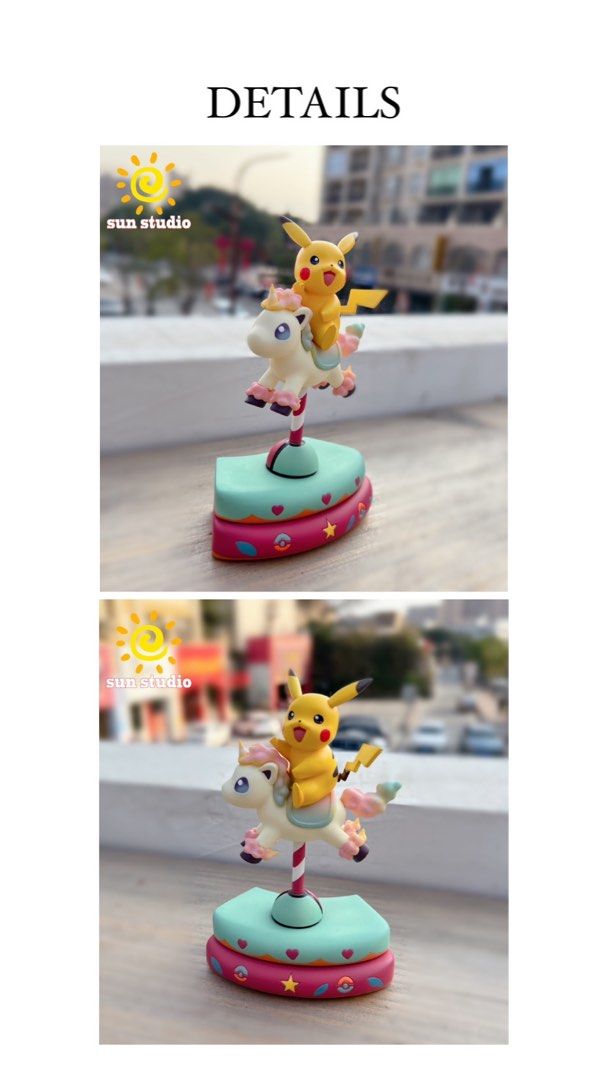Sun Studio - Pokemon Series - Pikachu, Hobbies & Toys, Toys & Games on ...