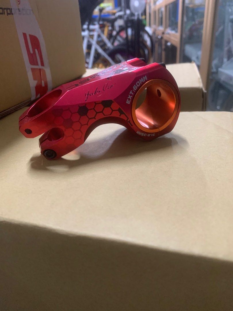 Taiwan Krsec CNC Negative 17 Degree MTB Aluminum Stem 60mm XC AM Racing ...