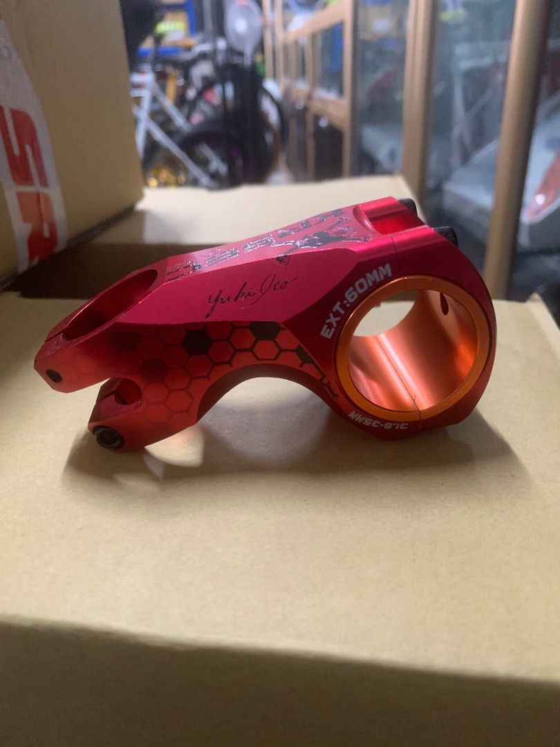 Taiwan Krsec CNC Negative 17 Degree MTB Aluminum Stem 60mm XC AM Racing ...