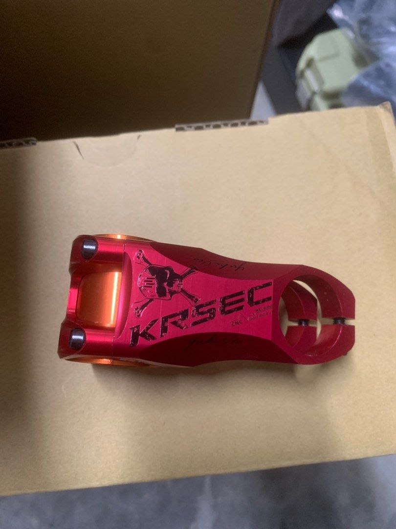 Taiwan Krsec CNC Negative 17 Degree MTB Aluminum Stem 60mm XC AM Racing ...