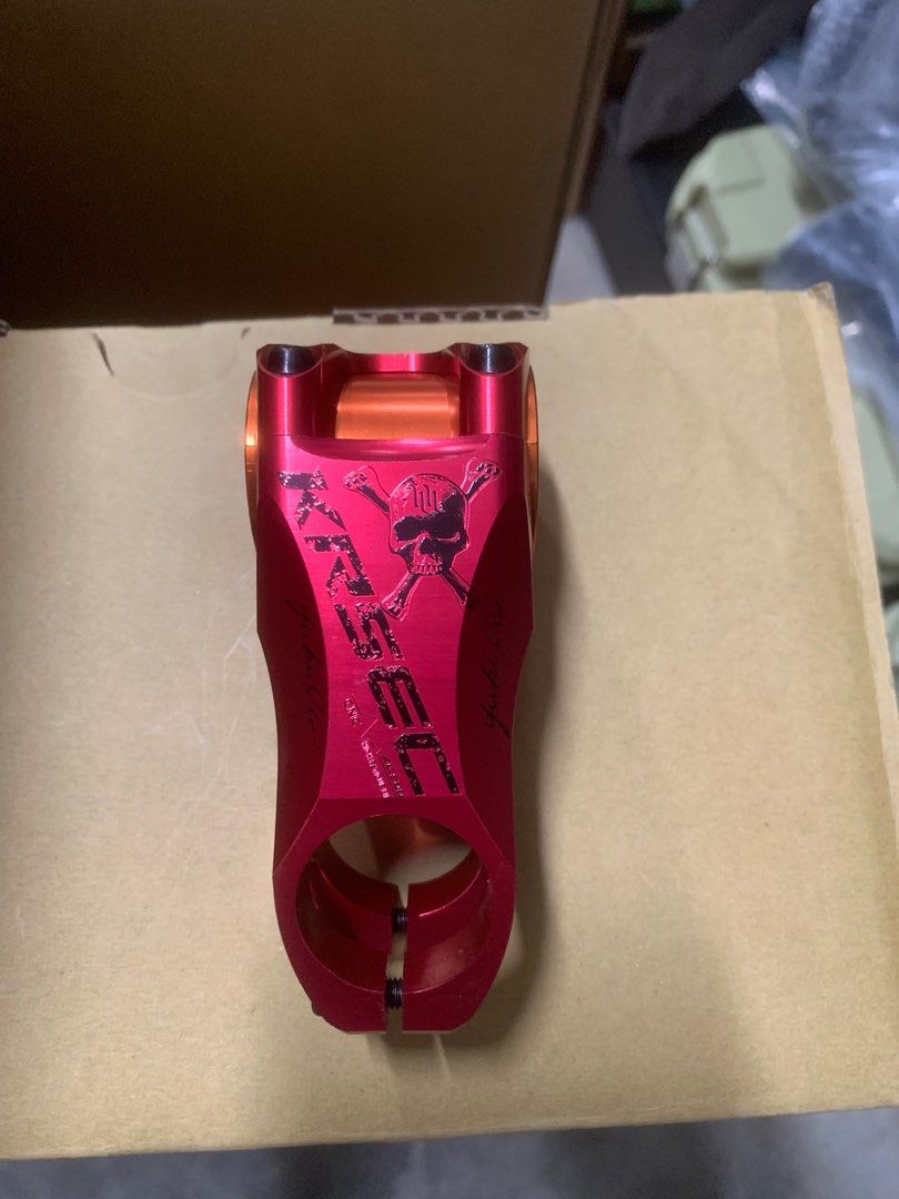 Taiwan Krsec CNC Negative 17 Degree MTB Aluminum Stem 60mm XC AM Racing ...