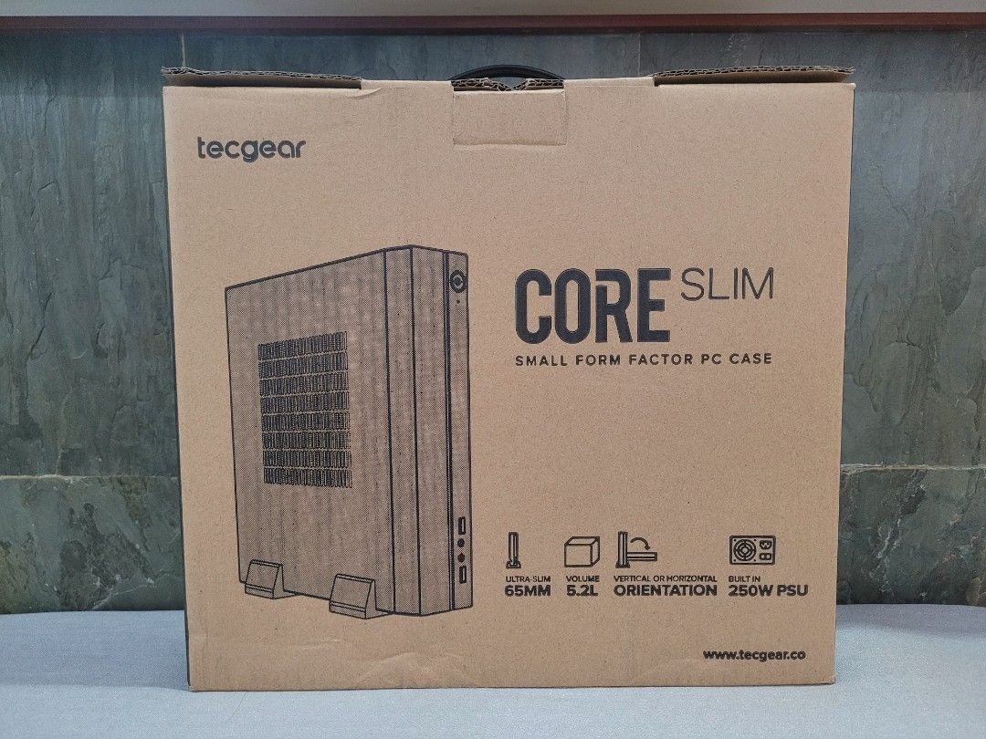 Tecgear/Tecware Core Slim Small Form Factor PC Casing + 250W PSU ...