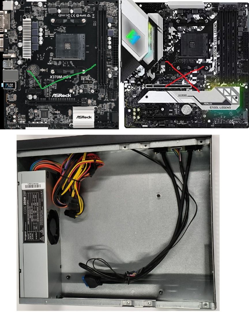 Tecgear/Tecware Core Slim Small Form Factor PC Casing + 250W PSU ...