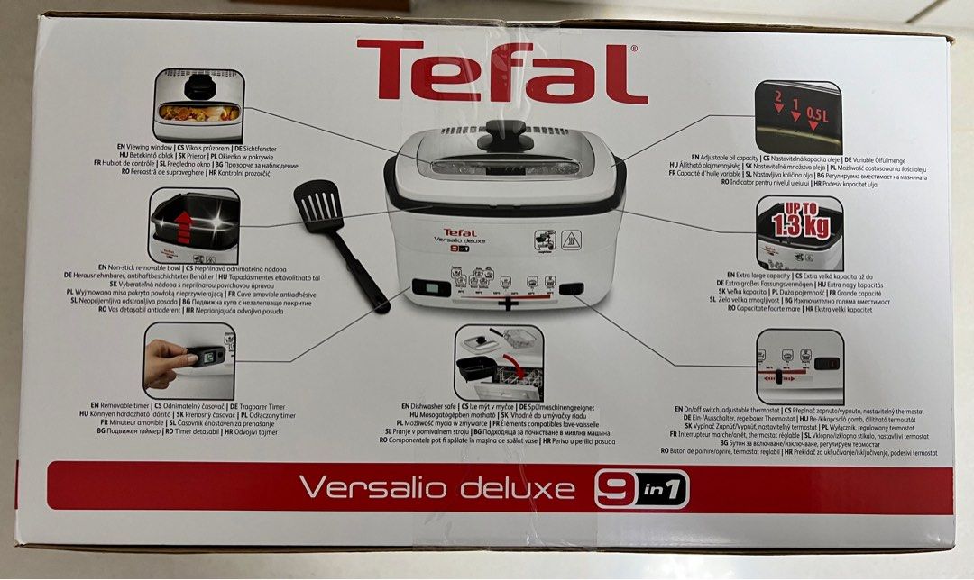 Tefal Versalio Deluxe Multicooker FR4950, TV & Home Appliances, Kitchen ...