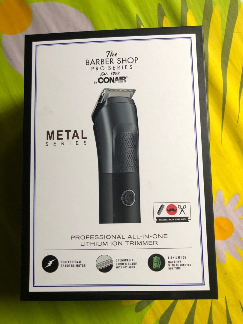 The Barber Shop [Pro Series] Metal Series, Beauty & Personal Care, Men ...