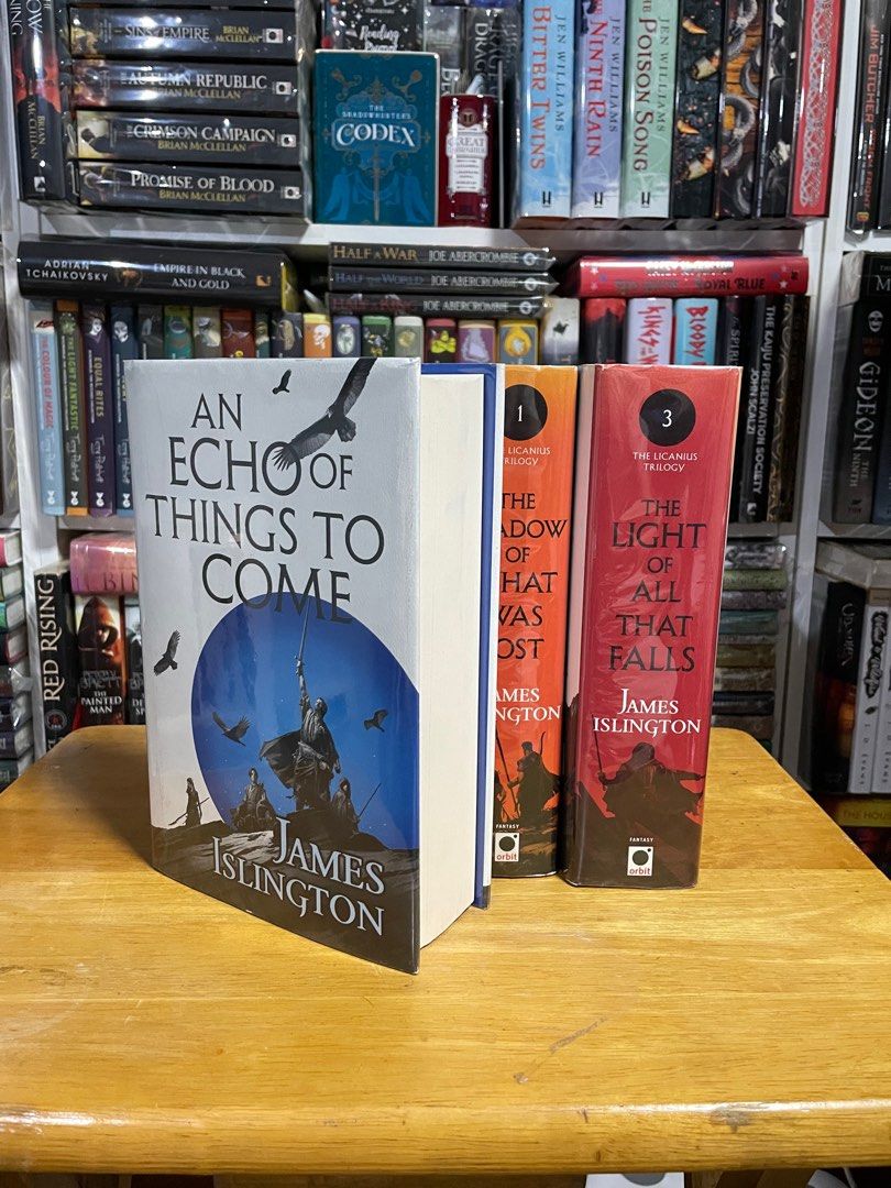 The Licanius Trilogy HB by James Islington, Hobbies & Toys, Books ...