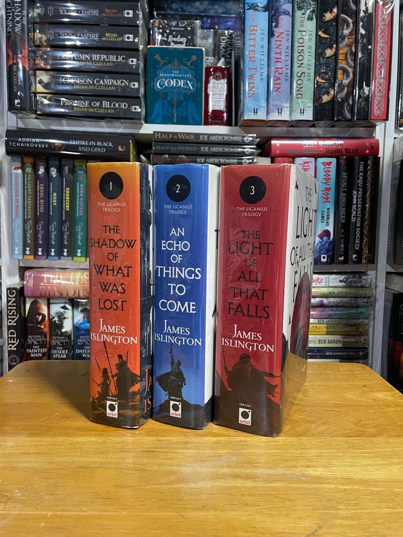 The Licanius Trilogy HB by James Islington, Hobbies & Toys, Books ...