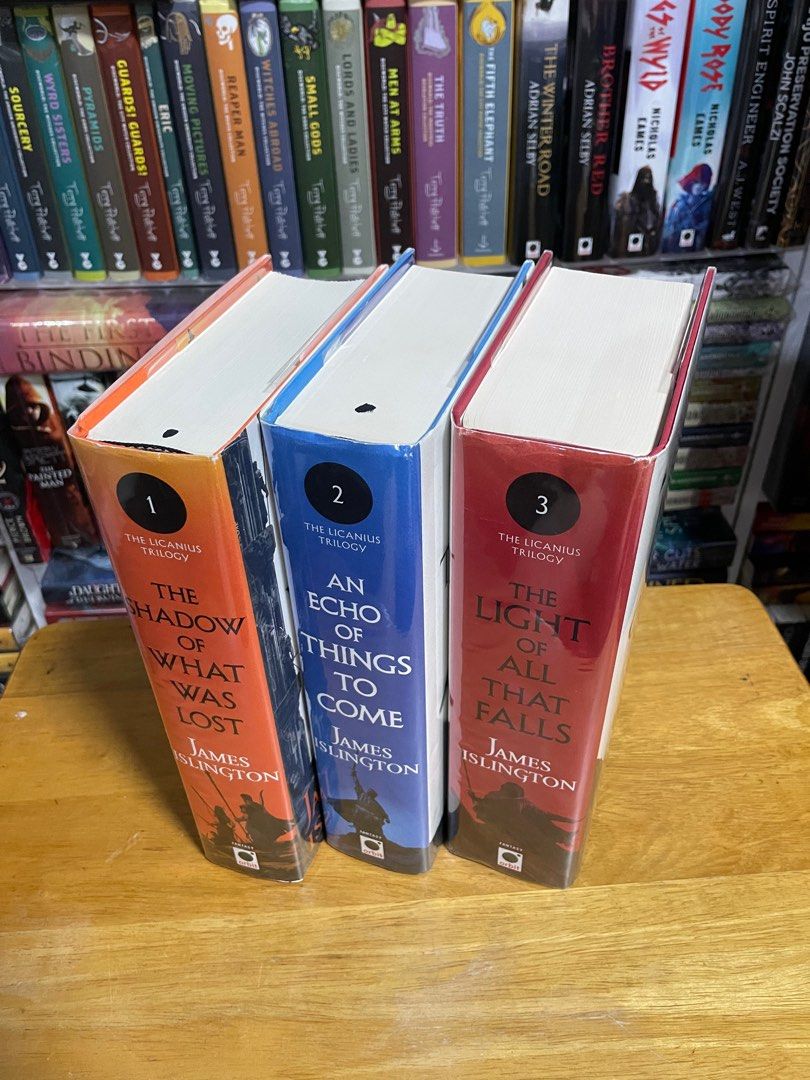 The Licanius Trilogy HB by James Islington, Hobbies & Toys, Books ...