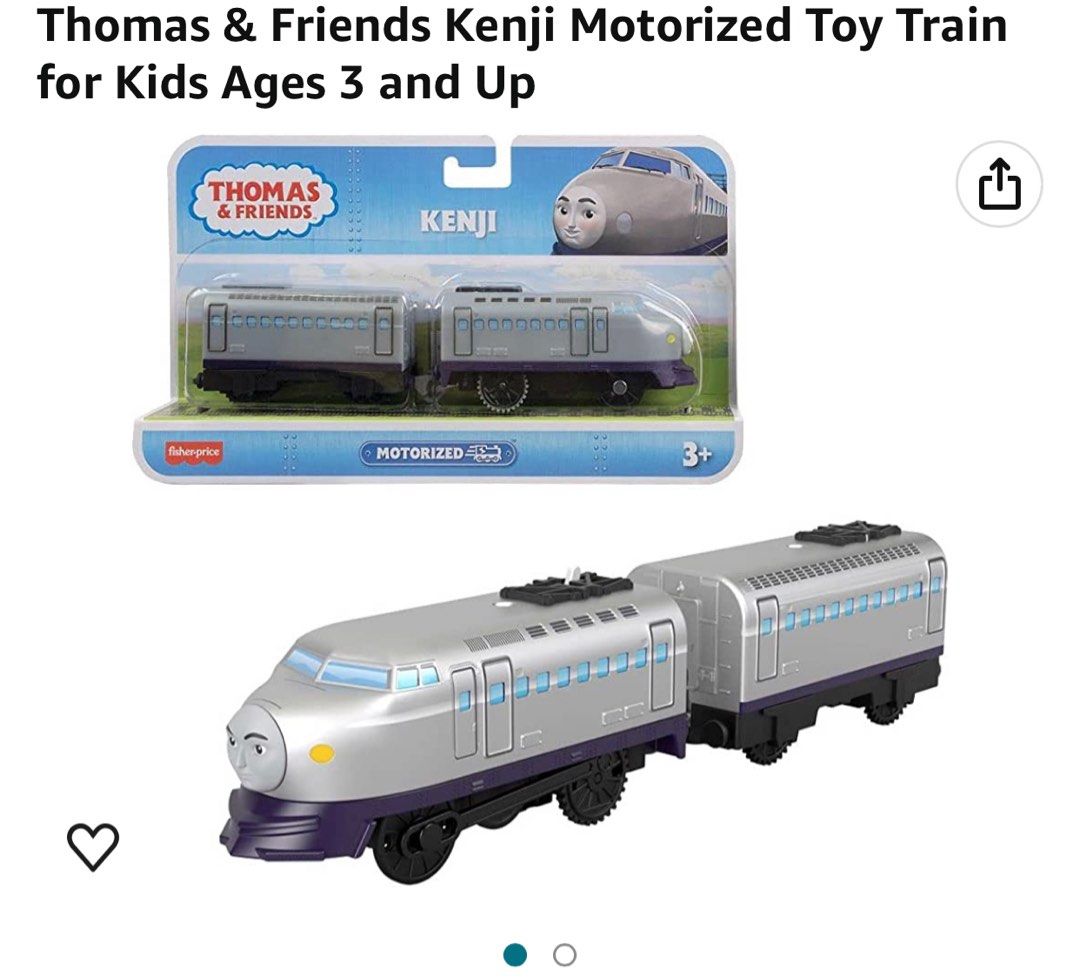 Thomas & Friends Kenji Motorized Toy Train, Hobbies & Toys, Toys ...