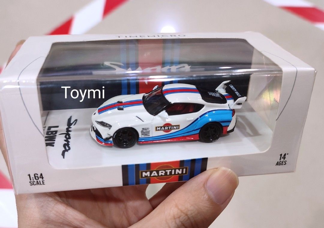 Time Micro 1/64 Toyota Supra GR LBWK Martini, Hobbies & Toys, Toys ...