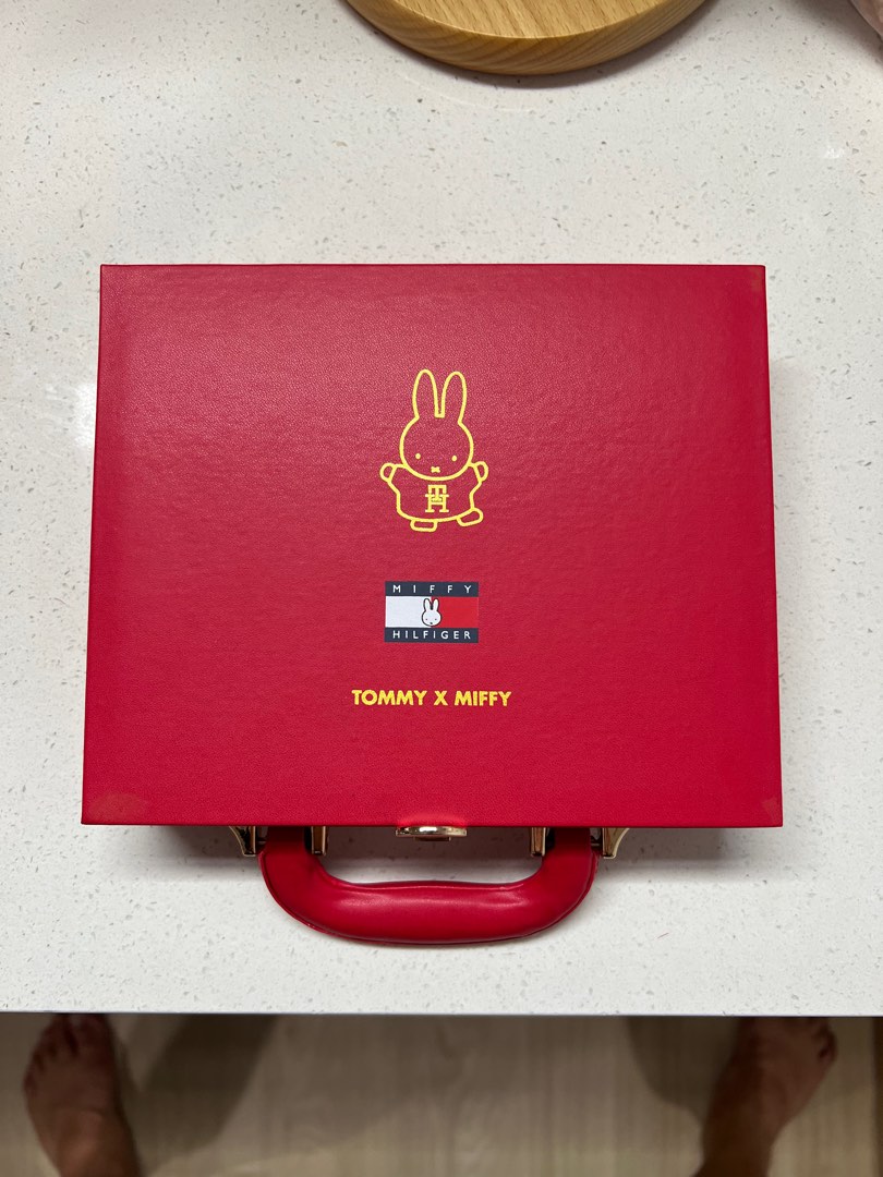 Tommy Hilfiger x Miffy collectible Lunar year box (chips), Hobbies ...