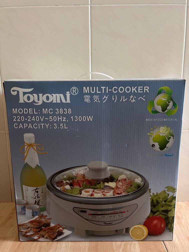 Toyomi MULTI-COOKER, TV & Home Appliances, Kitchen Appliances, Cookers ...