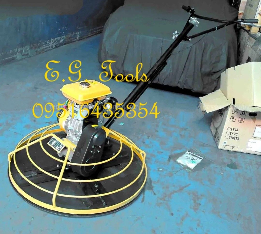 TOYOYAMA Power Trowel with ROBIN 5HP Gasoline Engine Set, Commercial ...