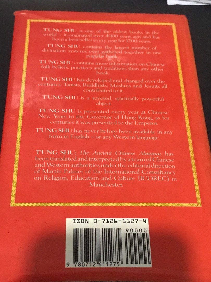 Tung Shu, Hobbies & Toys, Books & Magazines, Fiction & Non-Fiction on ...