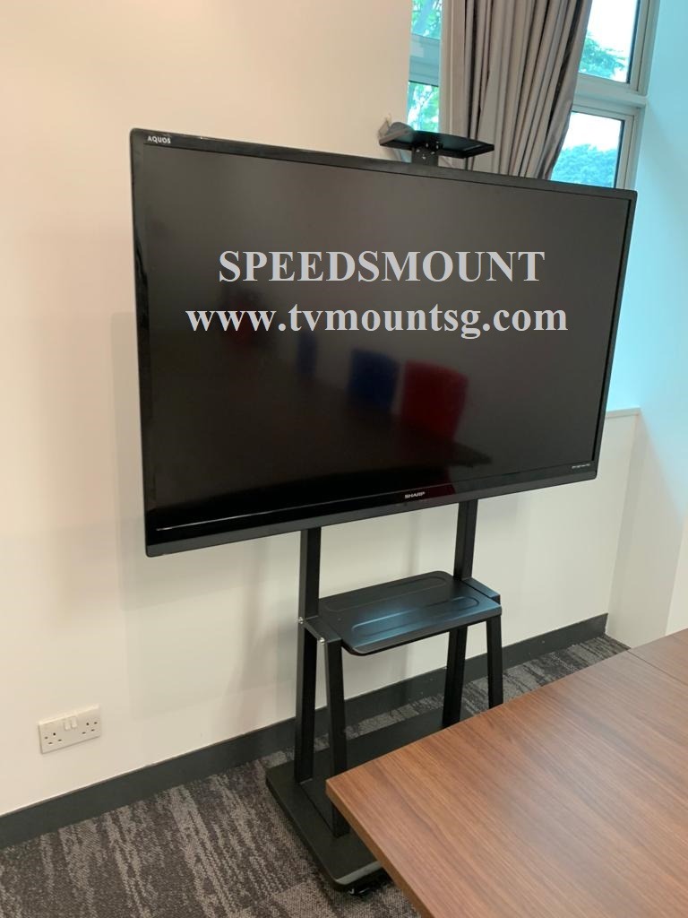 TV stand 55-75inch speedsmount mobile cart, Furniture & Home Living ...