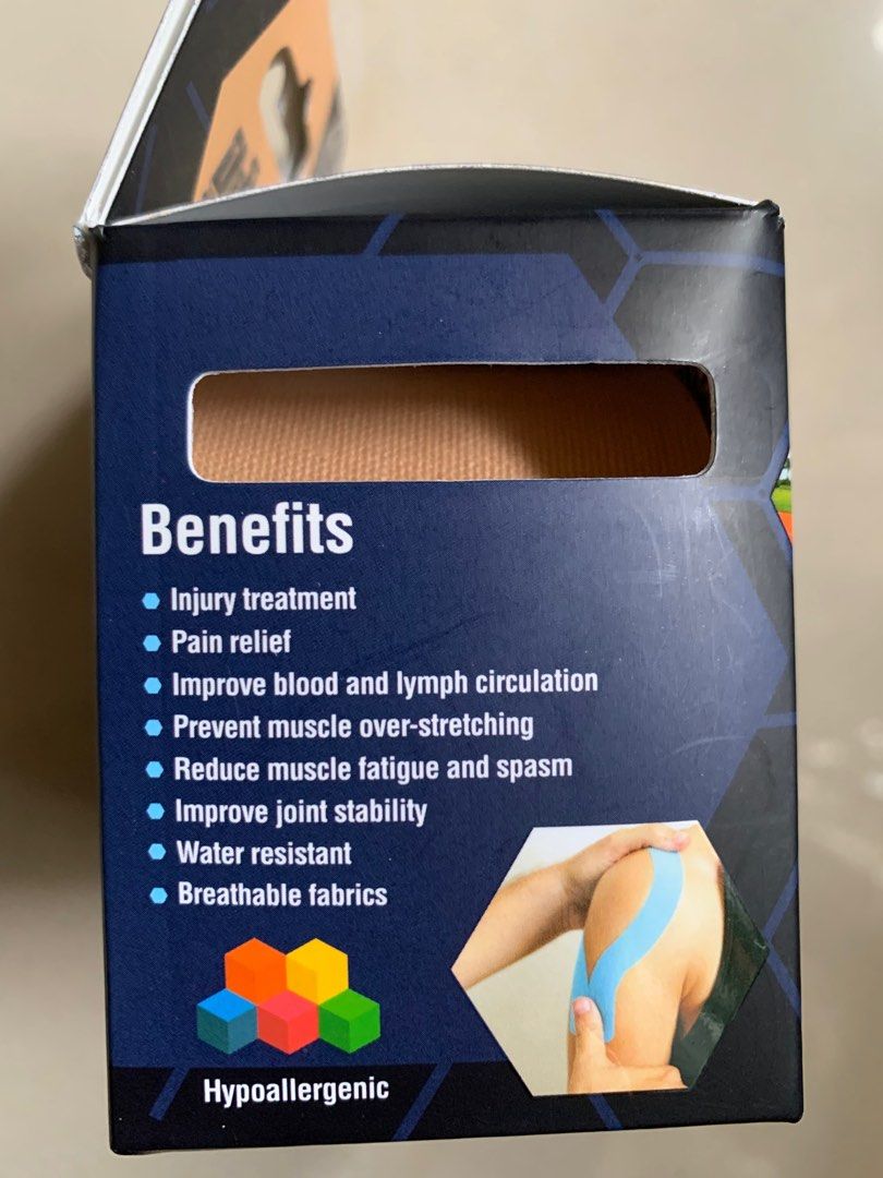 ULTRA GT Tape 肌肉貼布(皮膚色)(德國品牌)(符合香港安全標誌), 運動產品, 運動與健身, 運動與健身 - 拉伸配件 ...