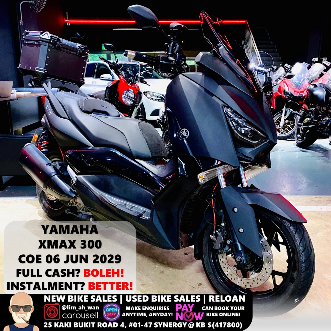 USED Yamaha XMAX 300, Motorcycles, Motorcycles for Sale, Class 2A on ...
