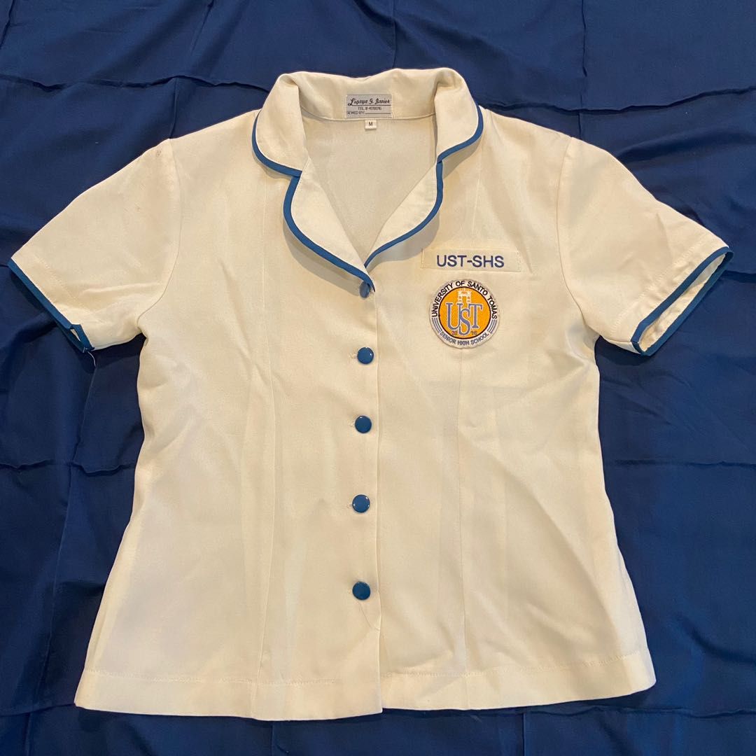 ust shs uniform, Women's Fashion, Tops, Blouses on Carousell