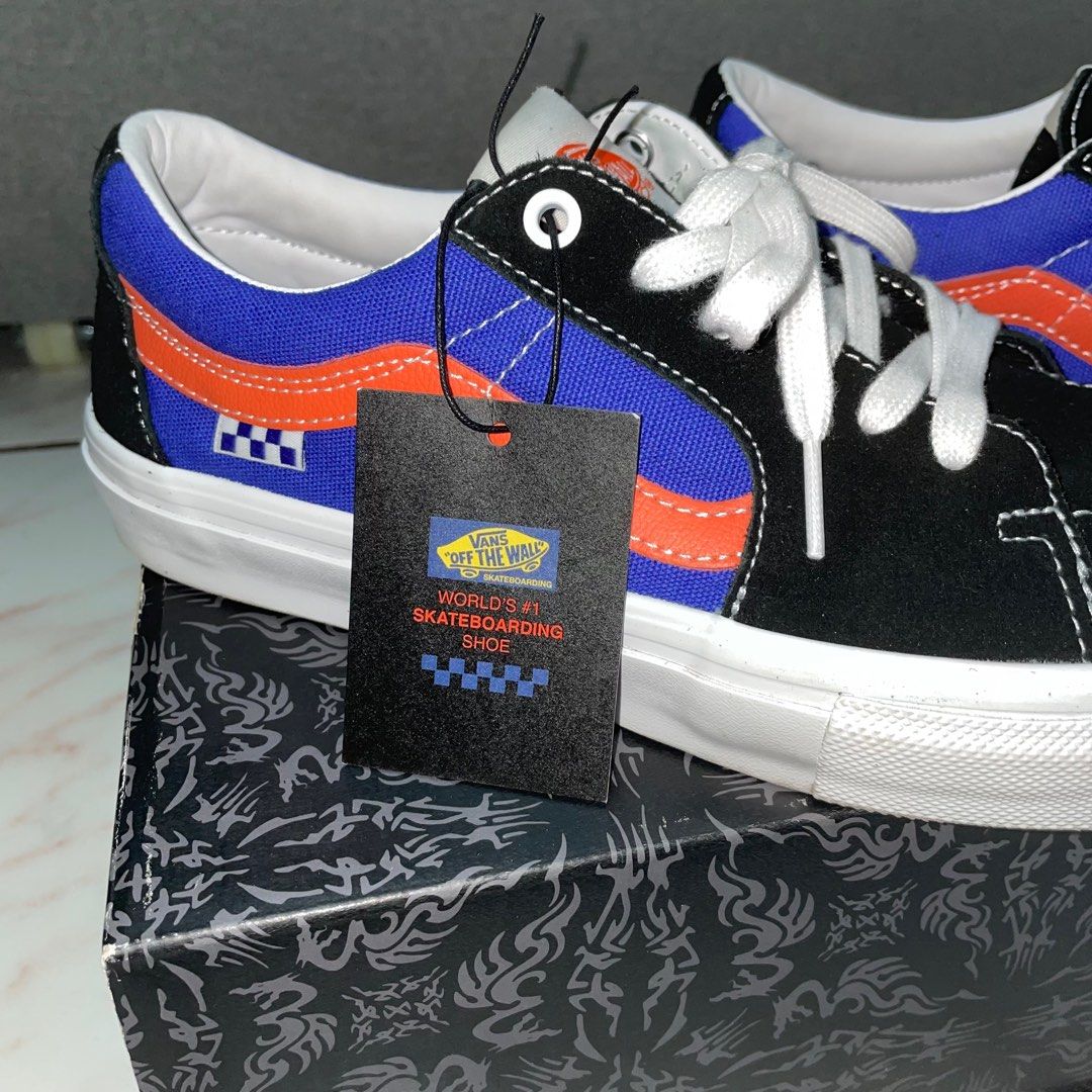 ORIGINAL Vans Skate SK8-Low (Dragon Flame) with POPCUSH, Men's Fashion ...