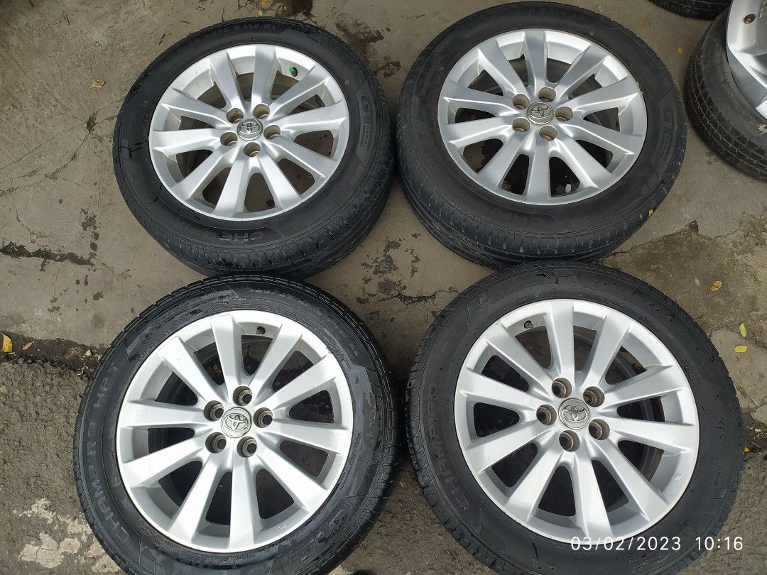 Velg original std oem toyota corolla new altis, Aksesoris Mobil di ...
