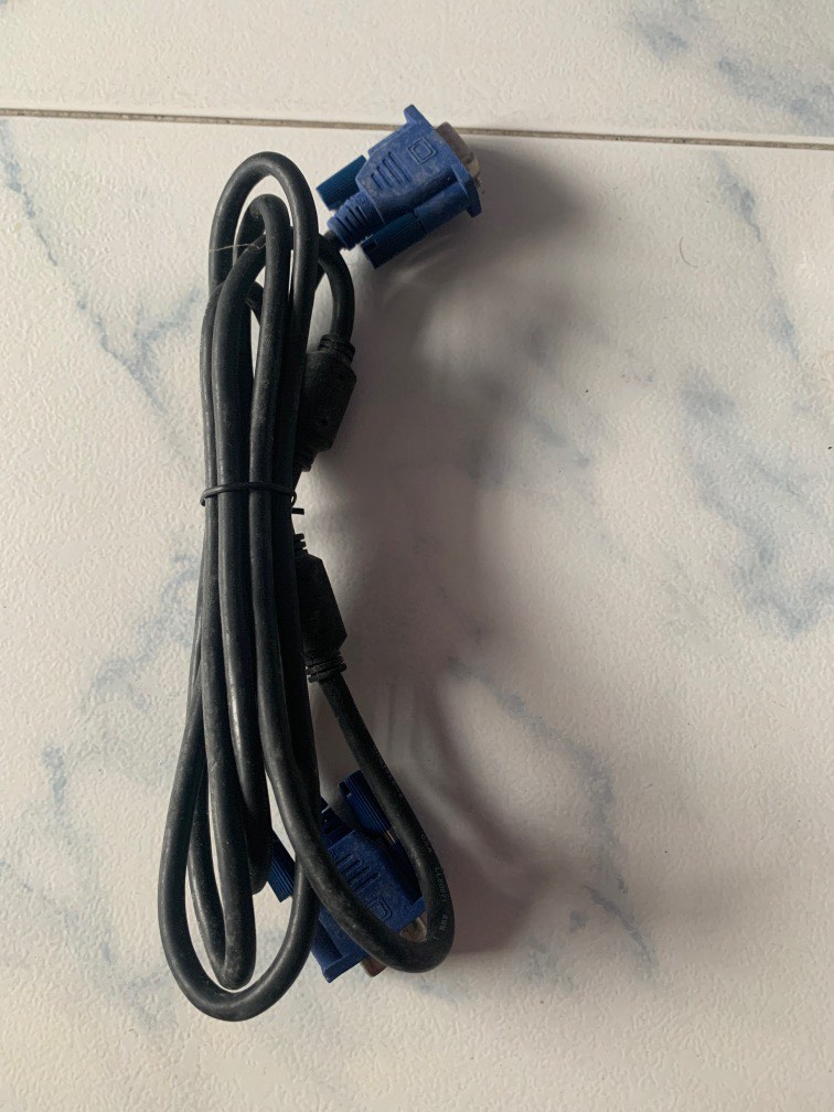 VGA cable, Computers & Tech, Parts & Accessories, Cables & Adaptors on ...