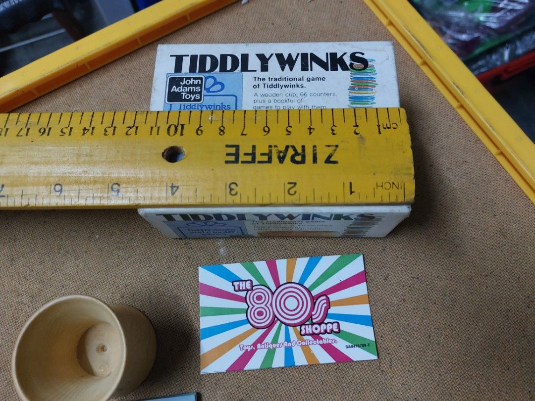 Vintage 1970s Tiddlywinks and Counter Game made in England, Hobbies ...