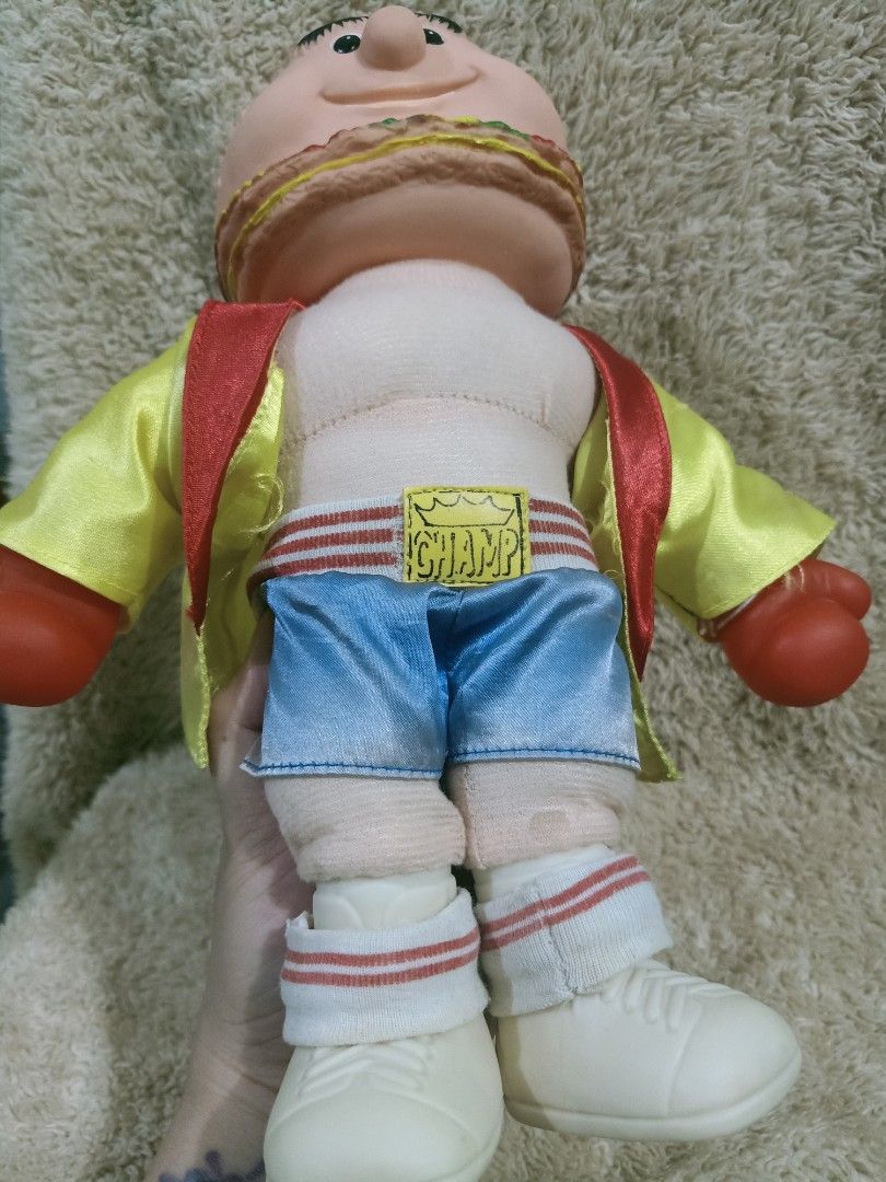 VINTAGE 1980s MR. CHAMP FROM JOLLIBEE SQUAD, Hobbies & Toys, Toys ...