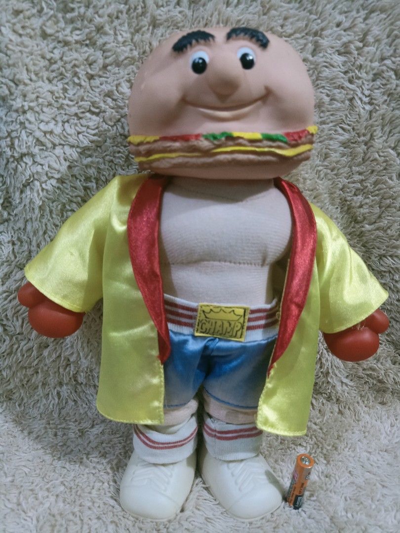 VINTAGE 1980s MR. CHAMP FROM JOLLIBEE SQUAD, Hobbies & Toys, Toys & Games on Carousell