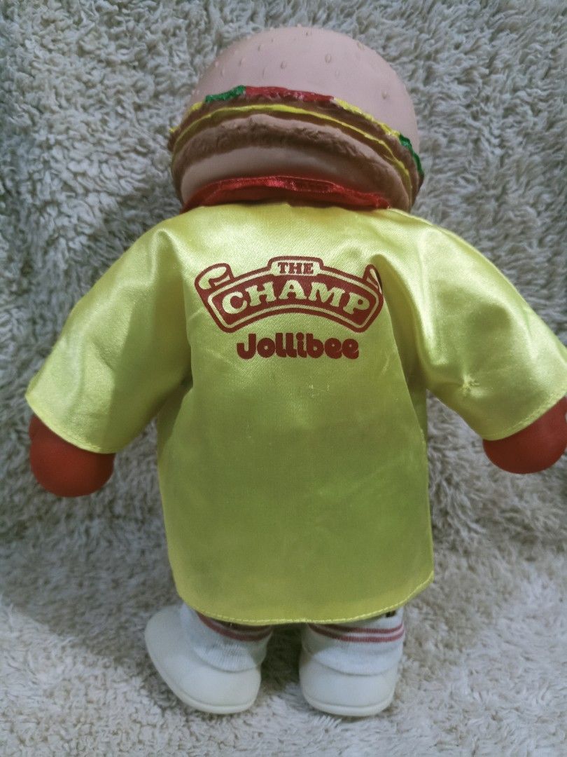 VINTAGE 1980s MR. CHAMP FROM JOLLIBEE SQUAD, Hobbies & Toys, Toys & Games on Carousell