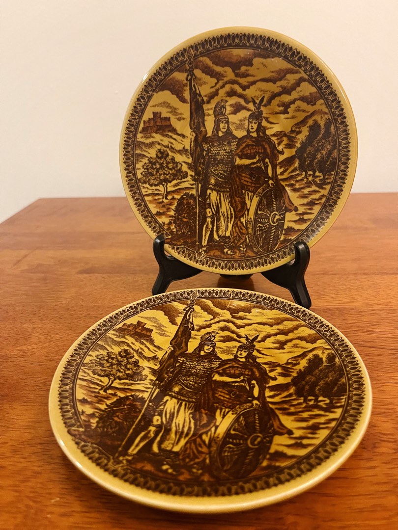 Vintage Plate Warrior, Hobbies & Toys, Collectibles & Memorabilia ...