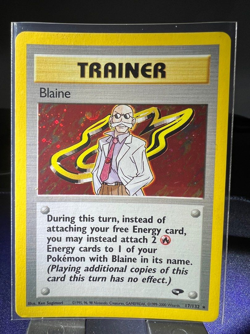 Vintage Pokemon Trainer Cards, Hobbies & Toys, Toys & Games on Carousell