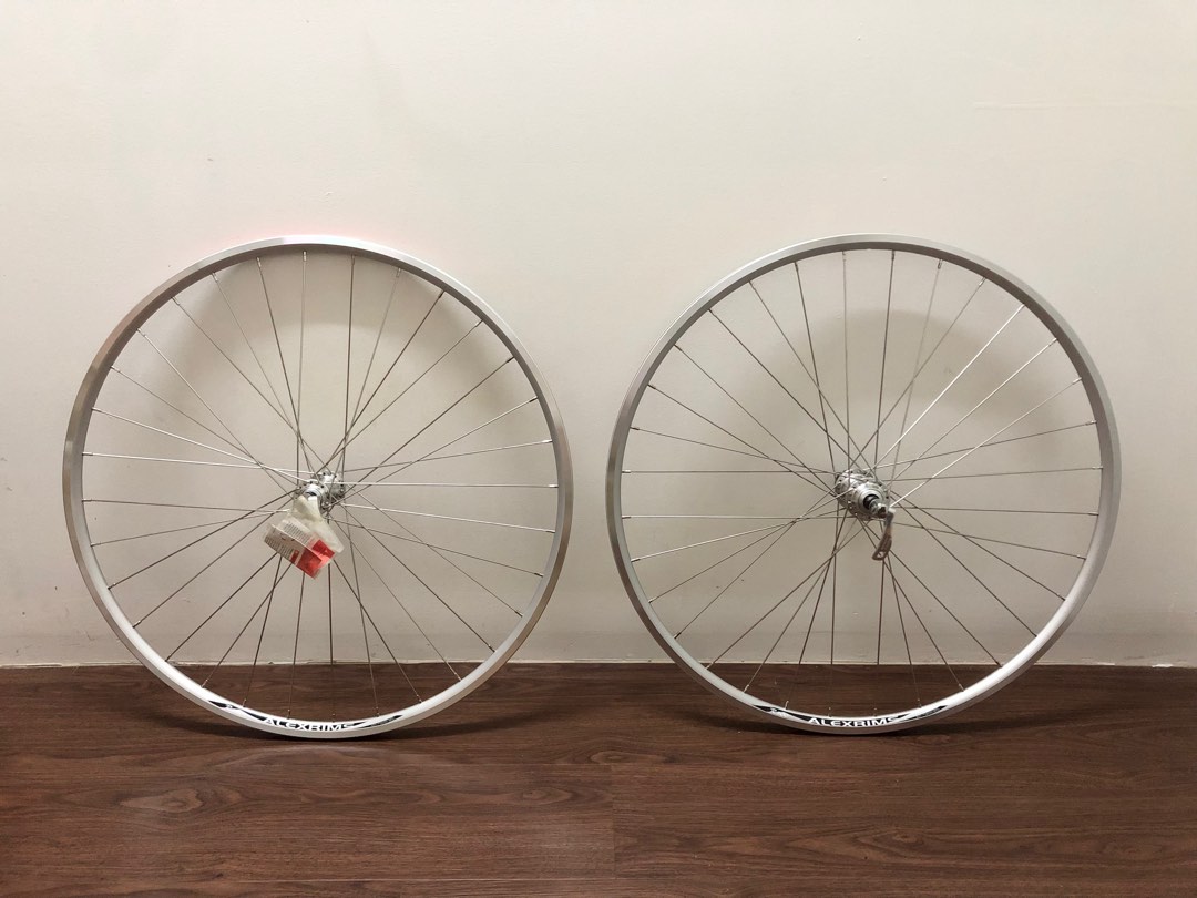 Vintage Retro Shimano X Alexrims 700c Wheelset Wheel Set Rims Gravel ...