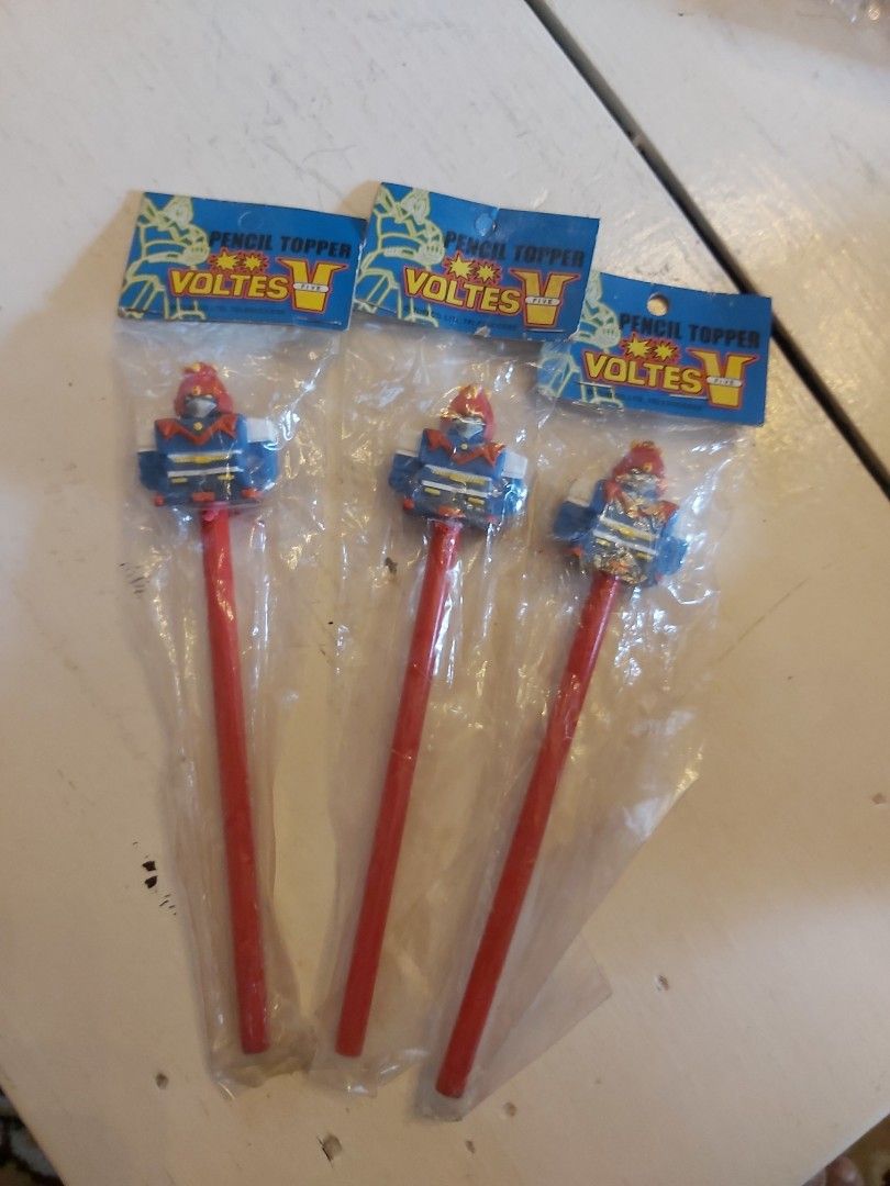 Set Voltes V Pencil Toppers, Hobbies & Toys, Memorabilia & Collectibles ...
